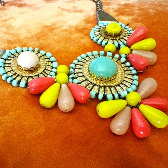 Anthropologie | Jewelry | Anthropologie Boho Serefina Perdita Turquoise ...